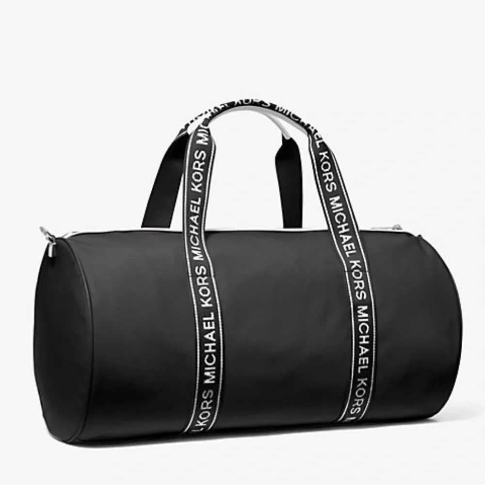 Michael Kors | Bags | Michael Kors Black And White Duffel Bag | Poshmark